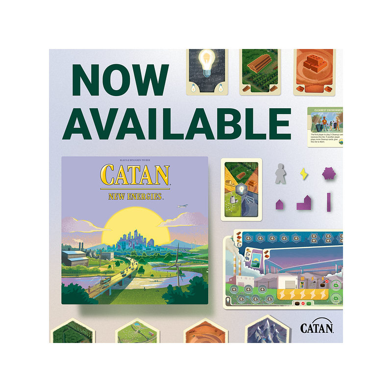 CATAN – New Energies is Now Available! | CATAN